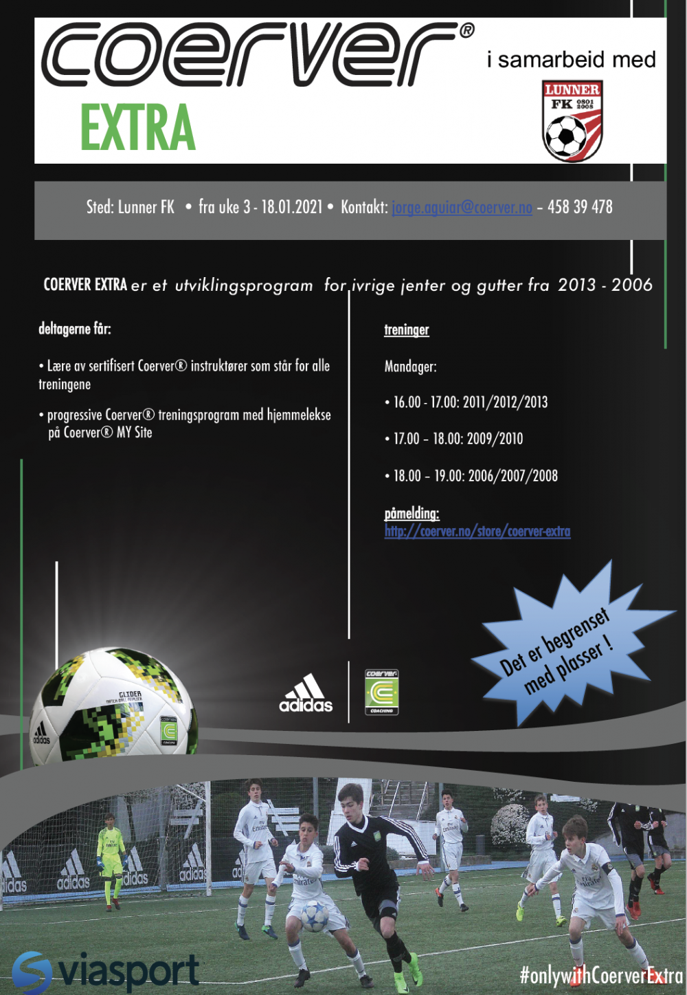 Coerver Extra | Coerver Norge